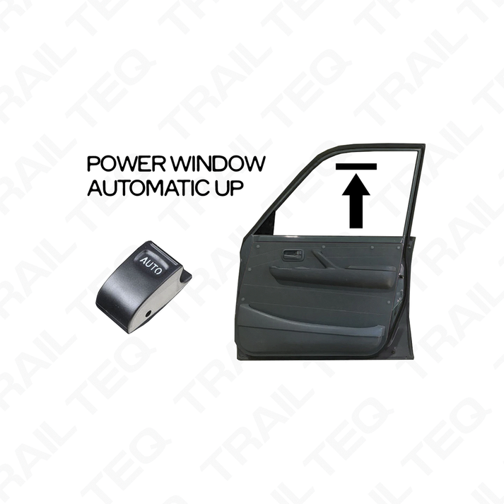 80 Series Landcruiser Power Window Auto Up Kit – Trail Teq
