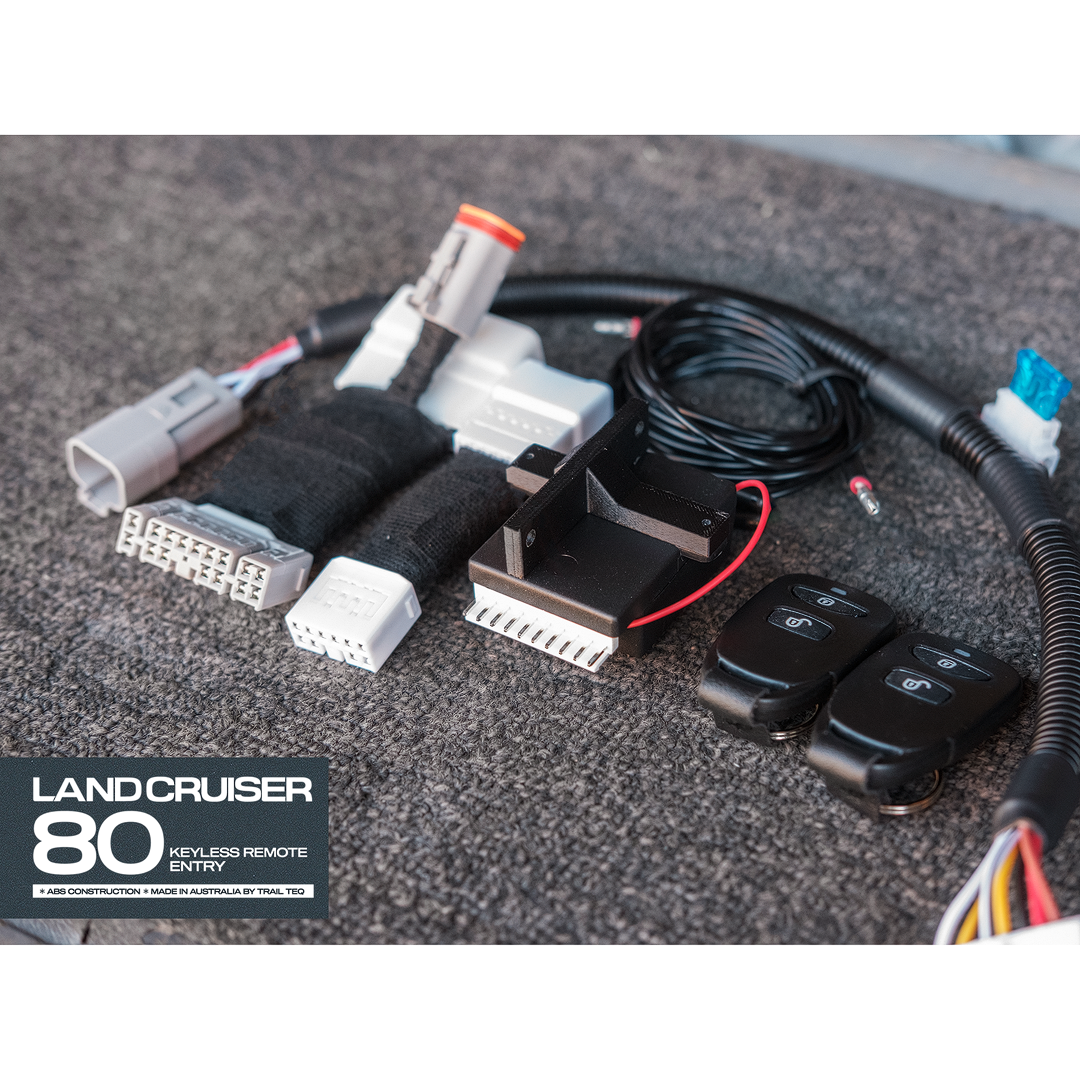 80 Series Landcruiser Plug-and-Play Keyless Remote Entry – Trail Teq